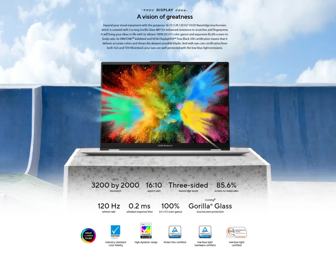 ASUS VivoBook S 16 Flip OLED TP3604VA Laptop Price in BD|RYANS