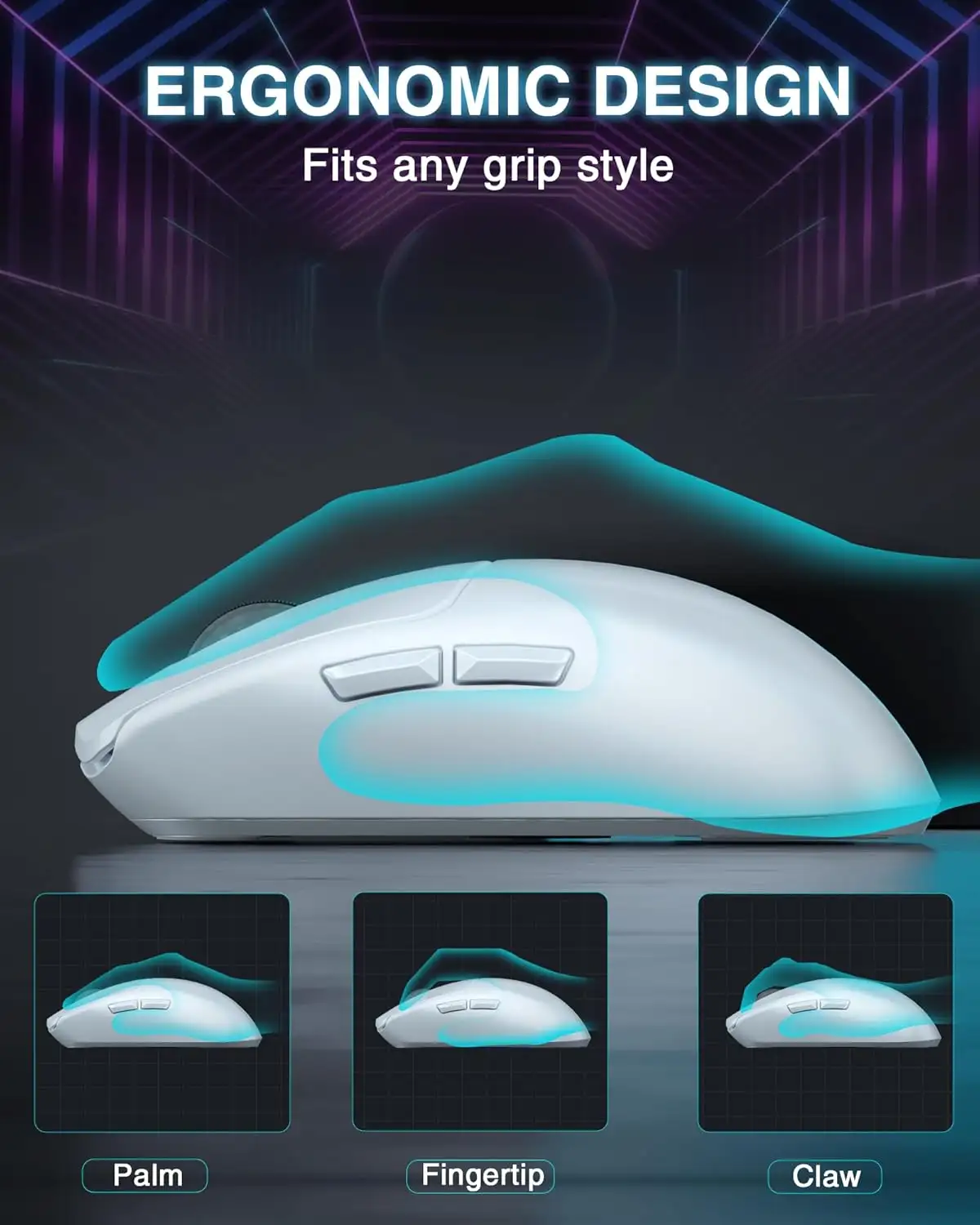 AULA SC580X White Gaming Mouse Price in Bangladesh | RYANS
