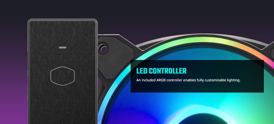 Cooler Master MasterFan MF120 Halo2 Casing Cooling Fan