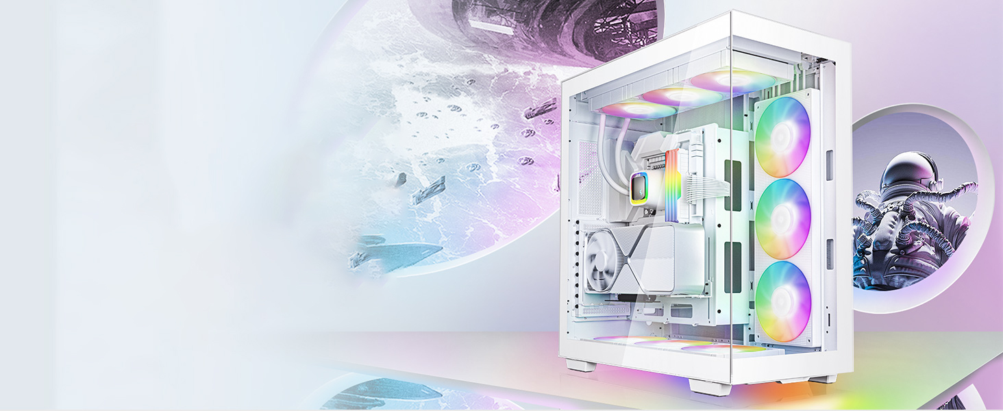 DeepCool CH780 WH Full Tower White Casing Price in Bangladesh | RYANS