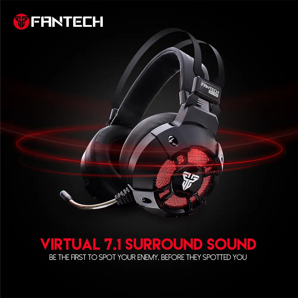 Fantech HG11 Pro Captain 7.1 RGB Gaming Headphone Headphone Price in BD ...