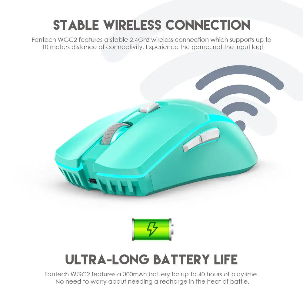 Fantech Venom II WGC2 Vibe Edition Mint Mouse Price in BD|RYANS