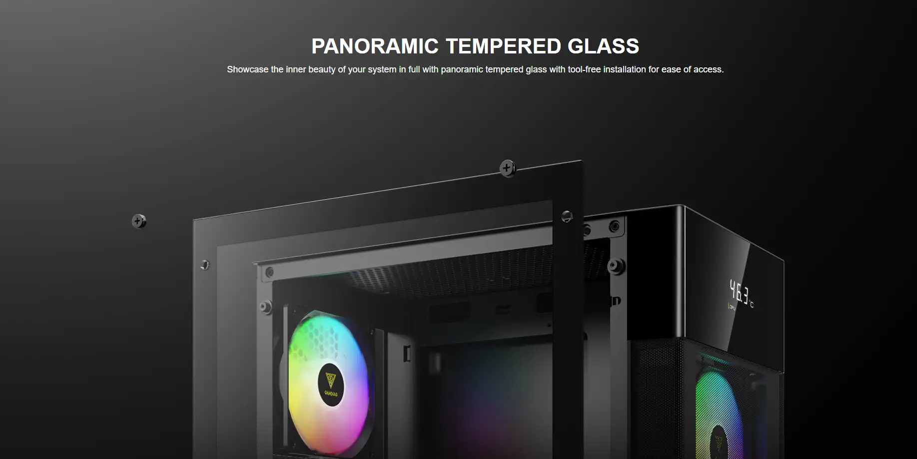 GAMDIAS AURA GC5 RGB Mid Tower Casing Price in BD | RYANS