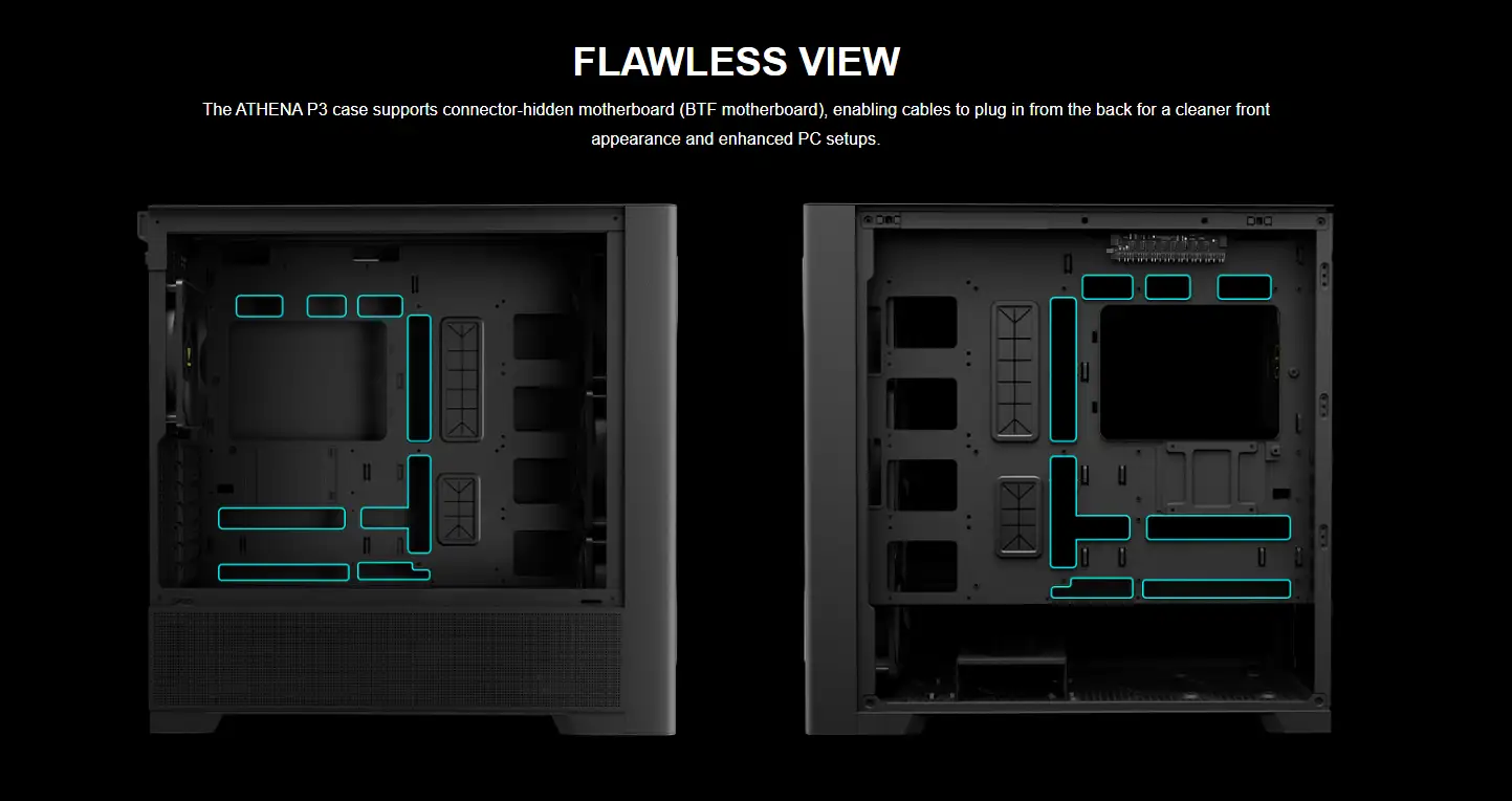 GAMDIAS Athena P3 Black Casing Price in Bangladesh | RYANS