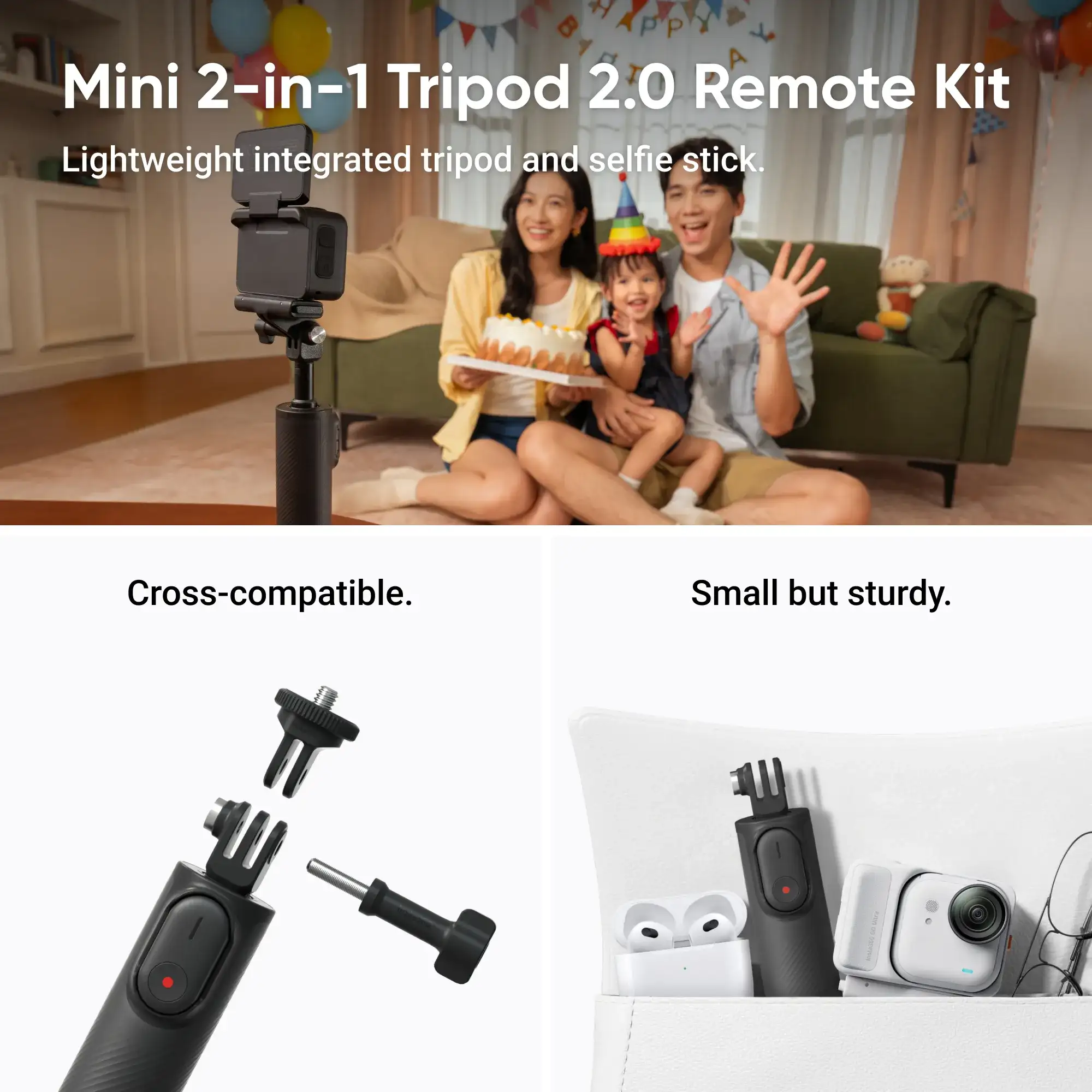 Insta360 GO Ultra Family Bundle Action Camera Price in BD