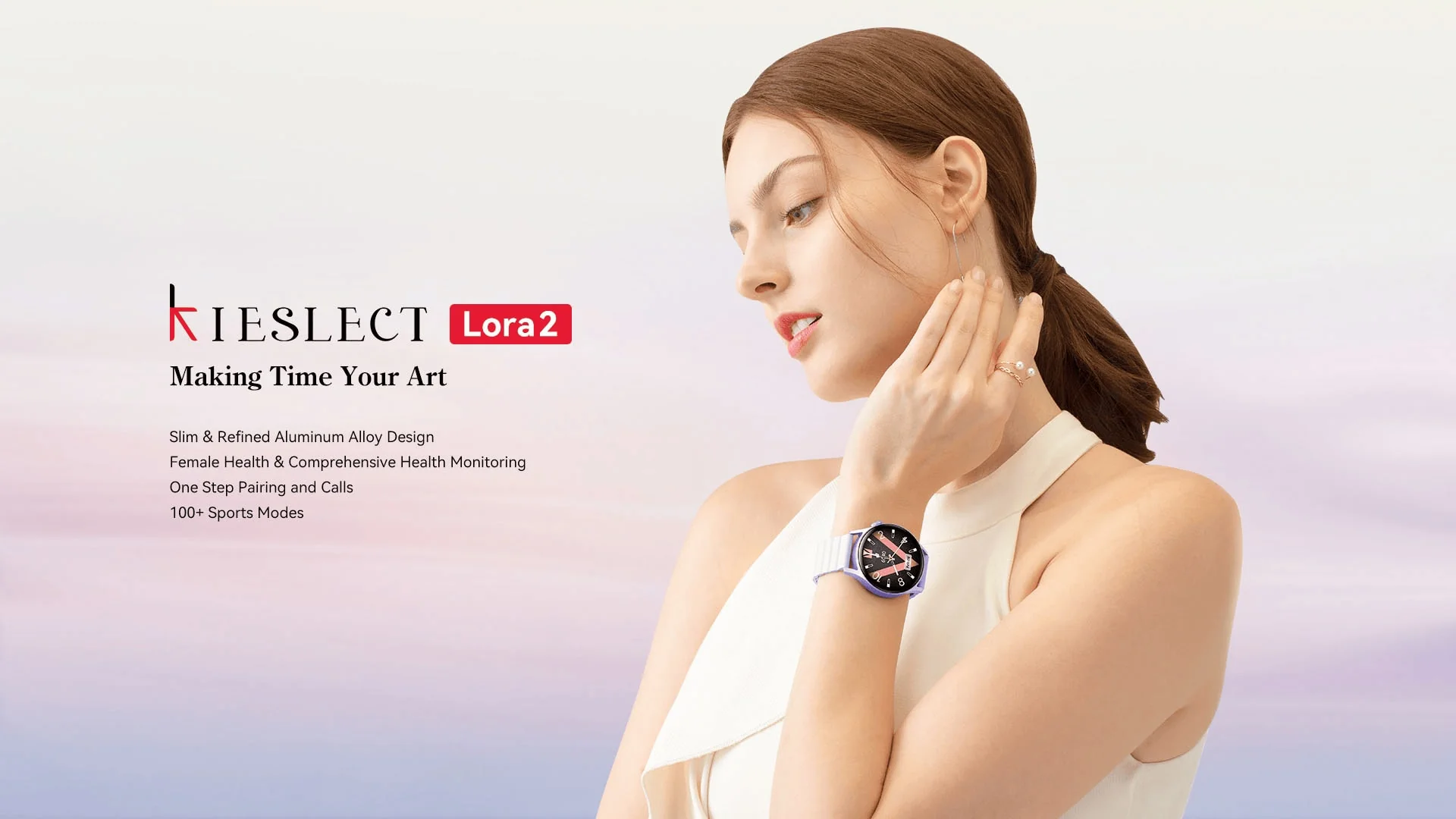 Kieslect Lora 2 Lady Gold Smartwatch Price in BD | RYANS