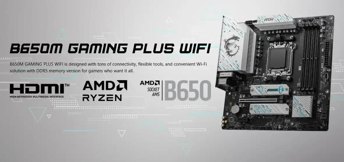 MSI B650M GAMING PLUS Wi-Fi Motherboard Price in BD | RYANS