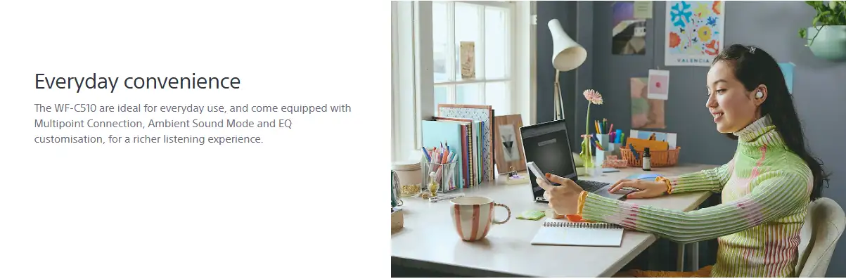 Sony WF-C510 Earbuds Price in Bangladesh | RYANS