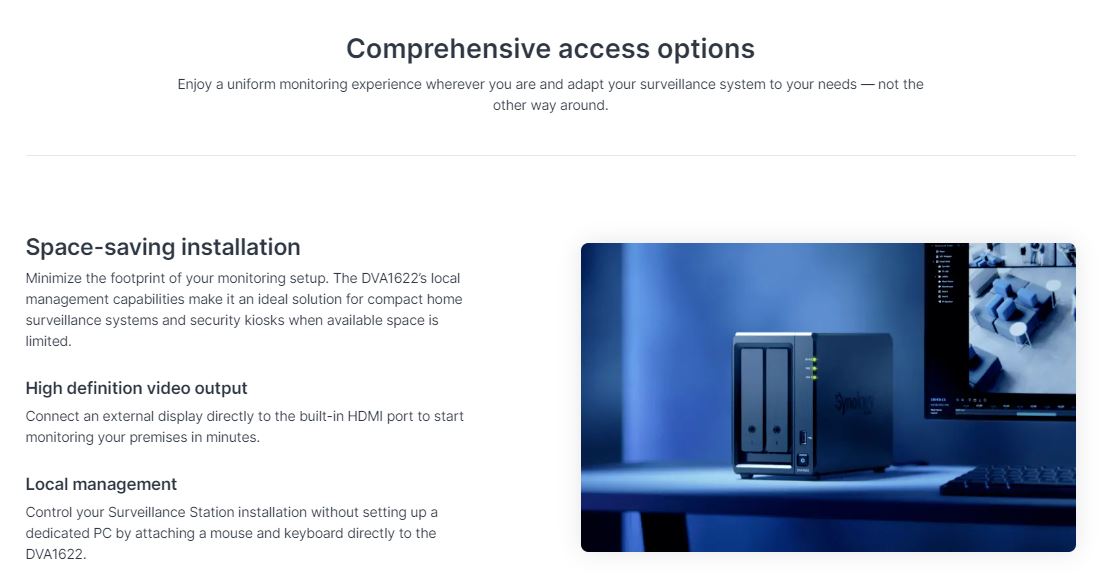 Synology DVA3221 32 Channel NVR Price in BD | RYANS