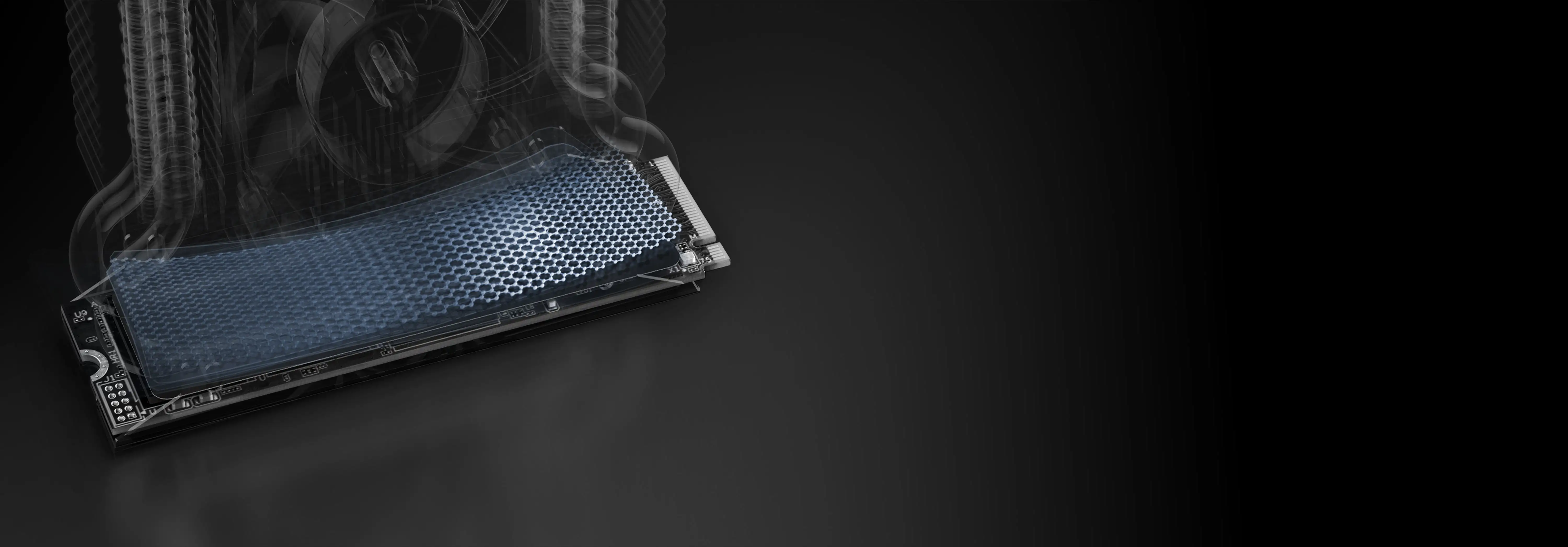 TEAM T-Force Dark Air Flow SSD Cooler Price in BD | RYANS