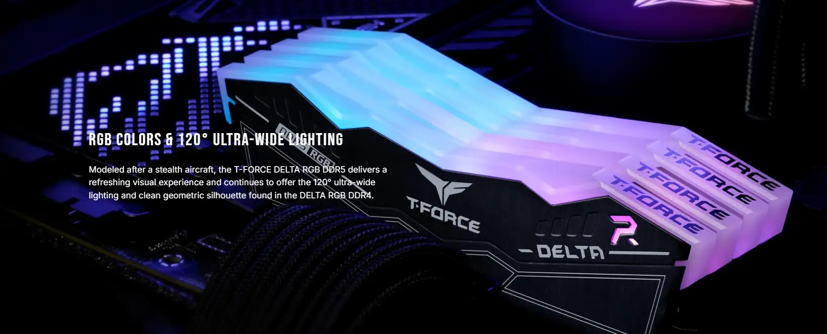 TEAM T-Force Delta RGB 8GB Desktop Ram Price in BD | RYANS