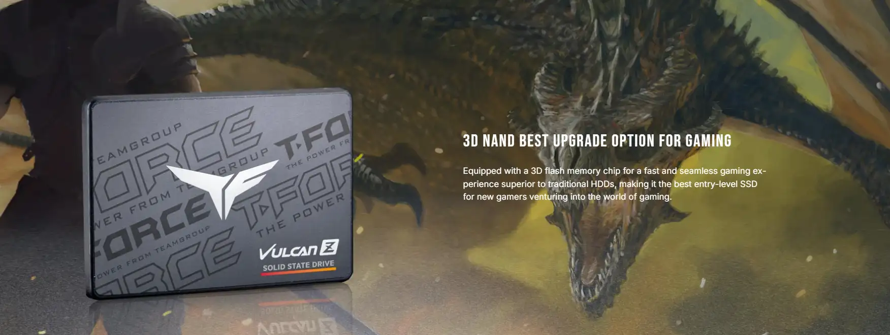 TEAM T-Force Vulcan Z 1TB Internal SSD Price in BD | RYANS