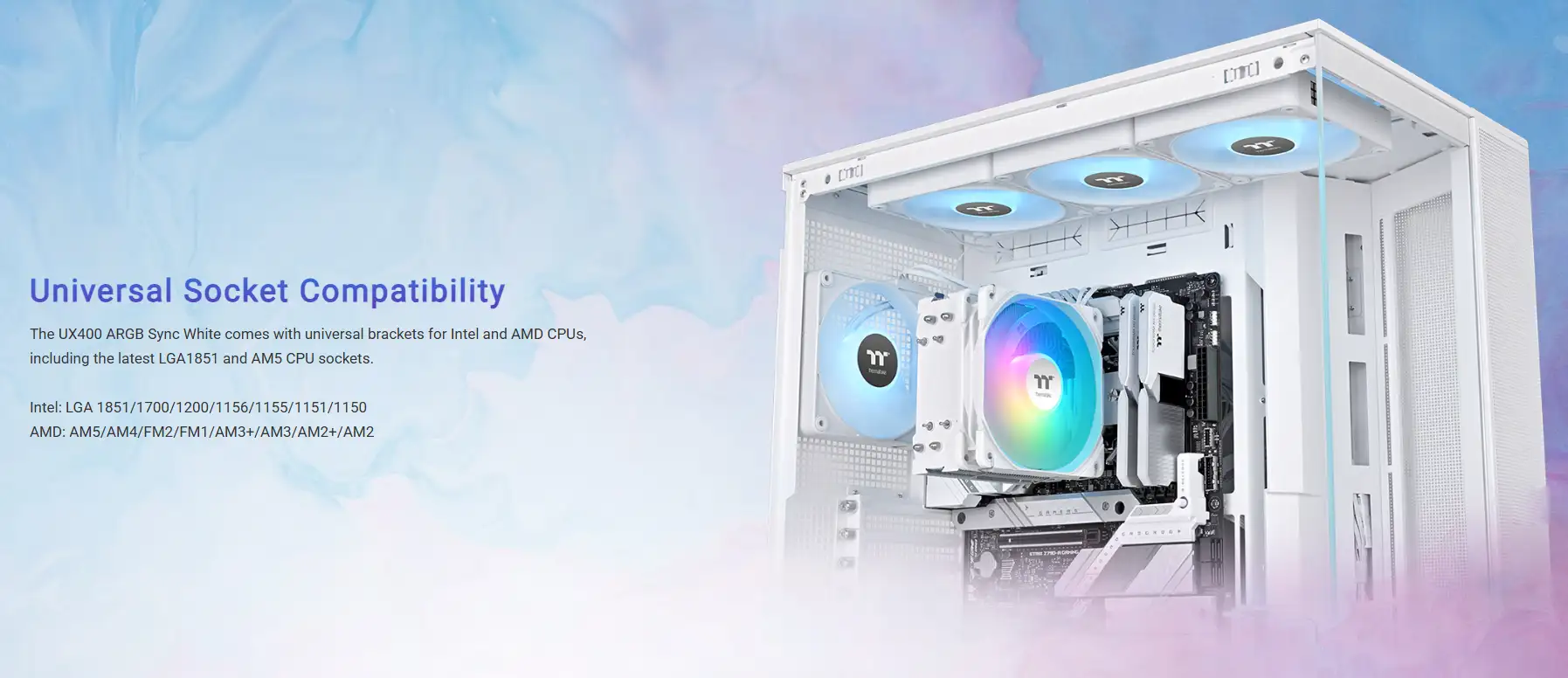 Thermaltake UX400 ARGB Sync CPU Cooler Price in Bangladesh | RYANS