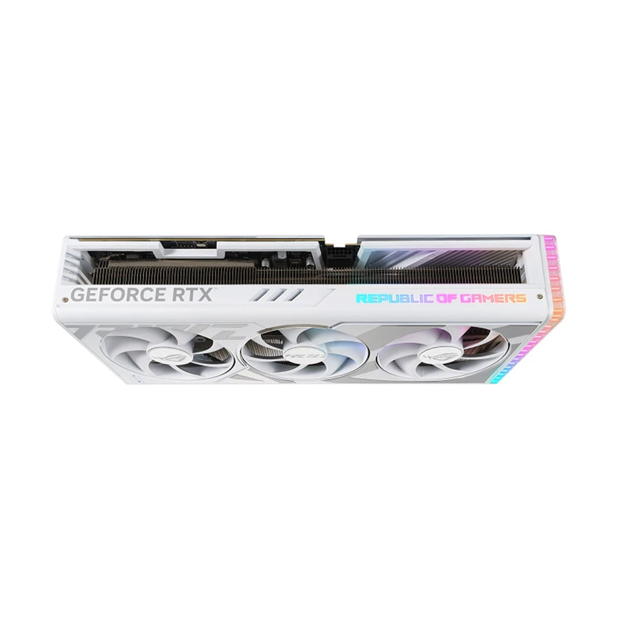 ASUS ROG Strix GeForce RTX 4080 SUPER OC Edition White Graphics Card ...