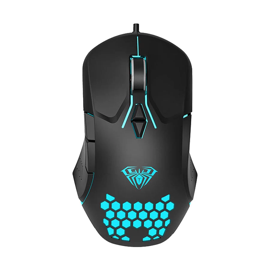 AULA F809 Wired Black Mouse Price in BD | RYANS