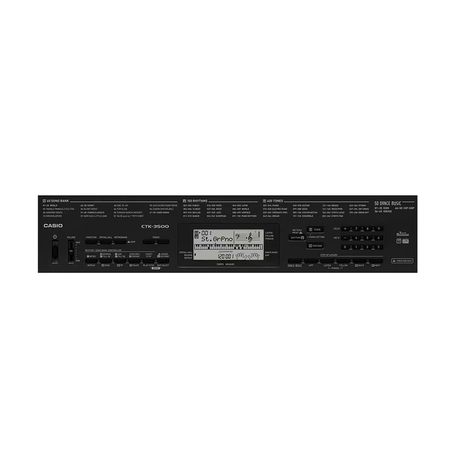CASIO CTK-3500 Black Musical Instrument Price in BD | RYANS