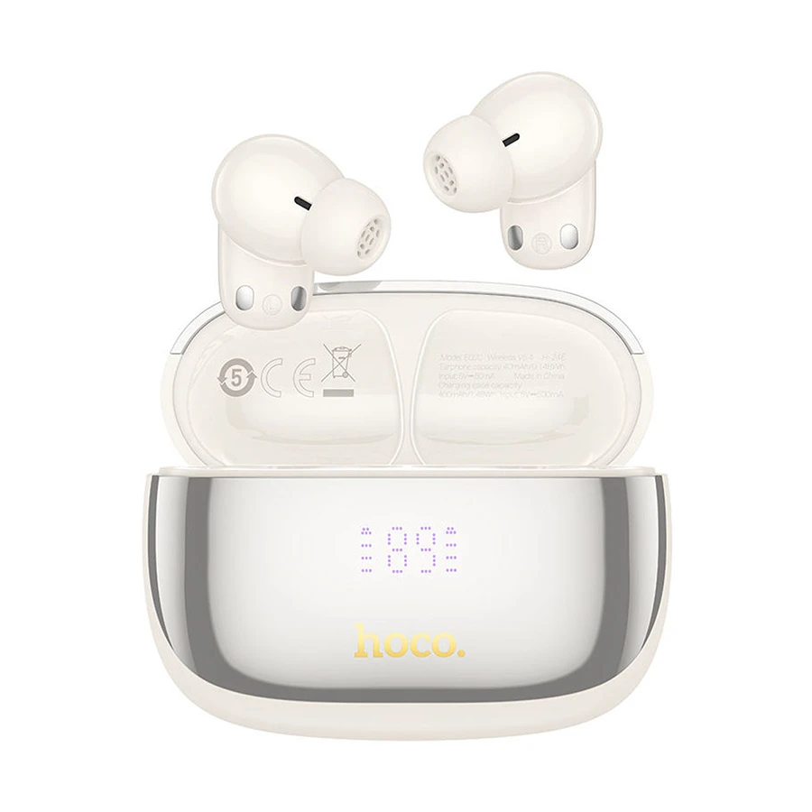 Hoco EQ20 Rhyme Milky White Earbuds Price in Bangladesh