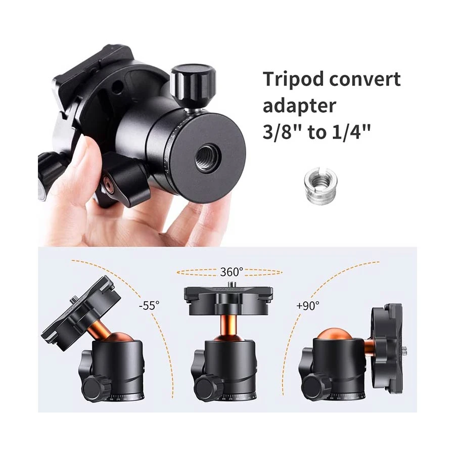 K&F Concept BH-25 Camera Tripod Ball Head Price in BD | RYANS