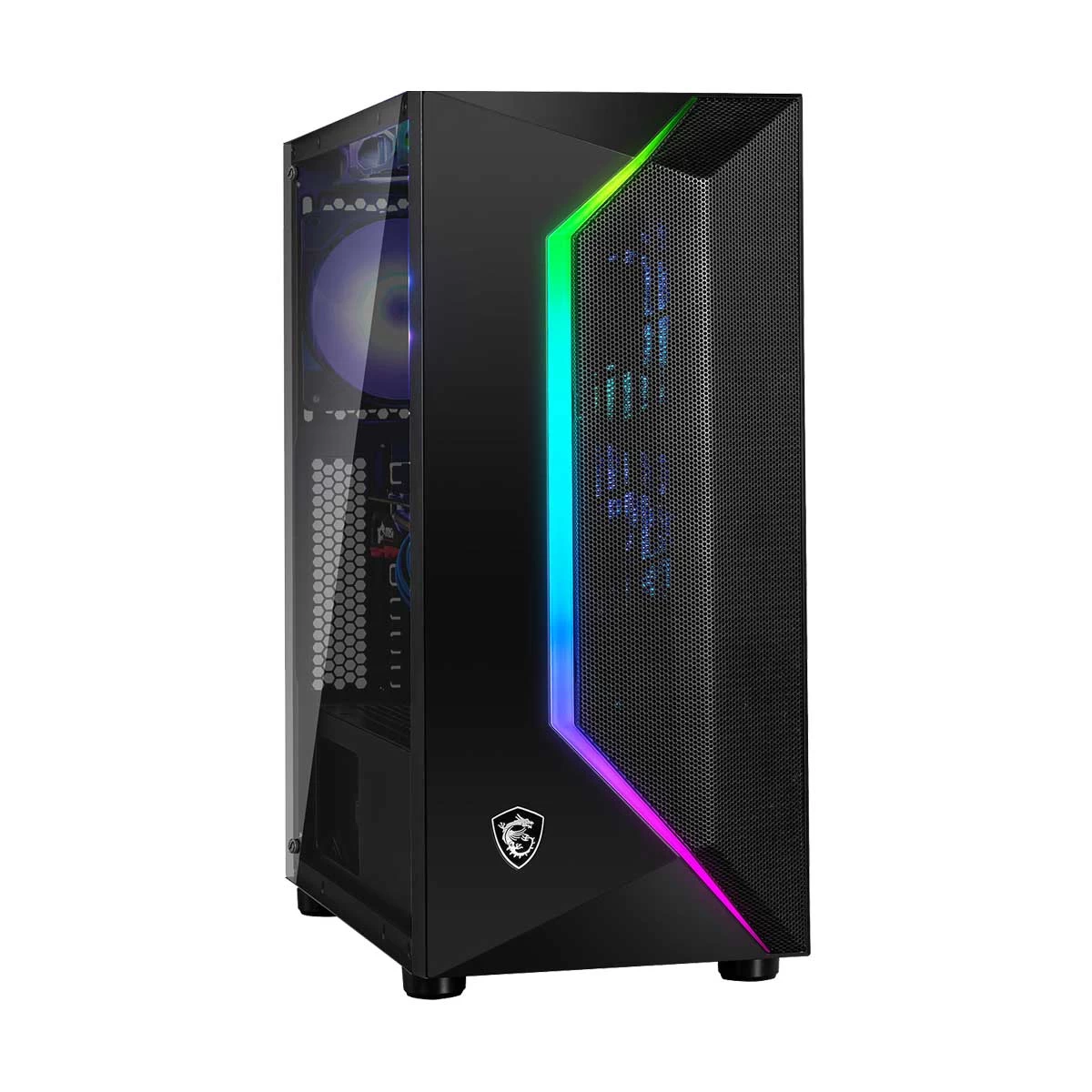 MSI MAG VAMPIRIC 100R Mid Tower Black Gaming Casing Price in BD | Ryans