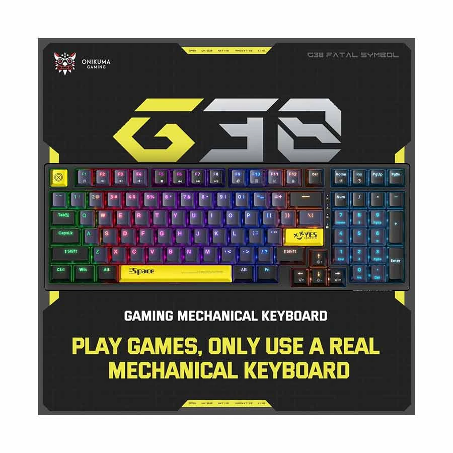 ONIKUMA G38 Gaming Keyboard Price in Bangladesh | RYANS