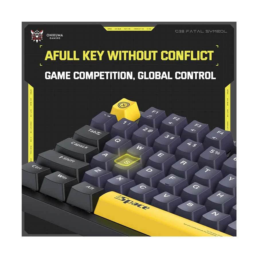 ONIKUMA G38 Gaming Keyboard Price in Bangladesh | RYANS
