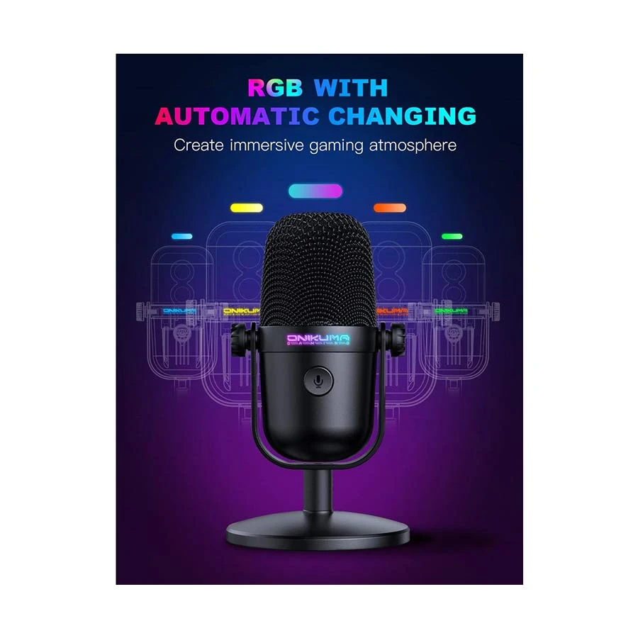ONIKUMA M830 Cardioid Microphone Price in Bangladesh | RYANS