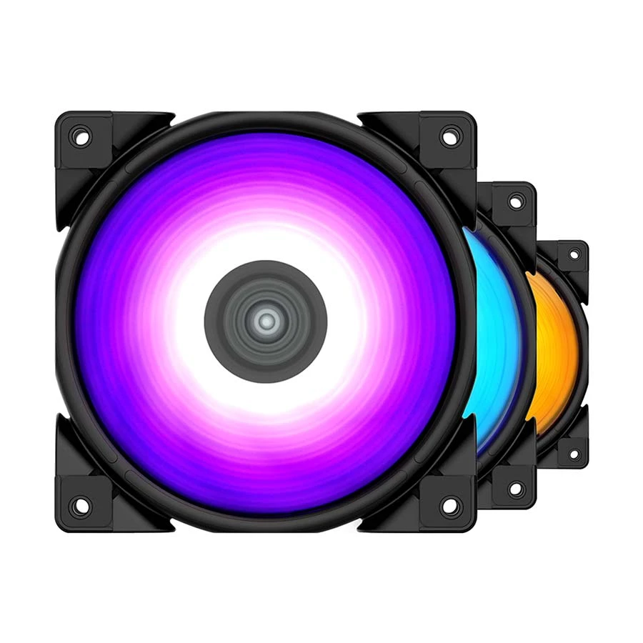 PC Cooler Halo RGB 3-in-1 Casing Fan Price in BD | RYANS