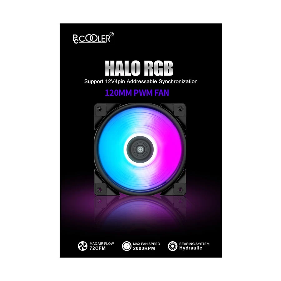 PC Cooler Halo RGB 3 in 1 Casing Fan Price In BD RYANS PC Cooler Halo RGB 3 in 1 Casing Fan Price In BD RYANS
