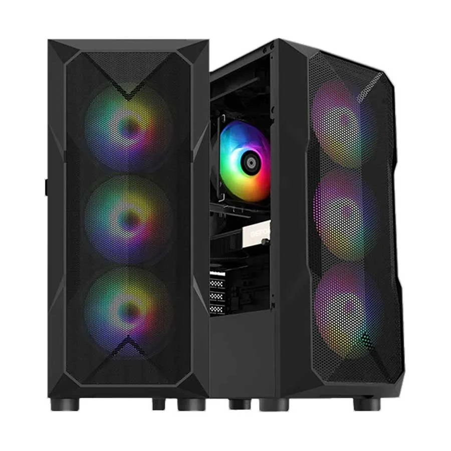 PC Power PG-GC2301 BK Mesh Black Case Price in BD | RYANS