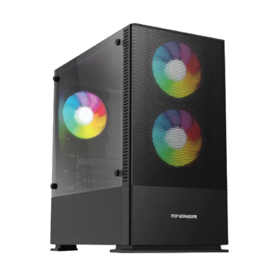 Revenger B701 Mesh RGB Mid Tower Black Casing Price in BD | RYANS
