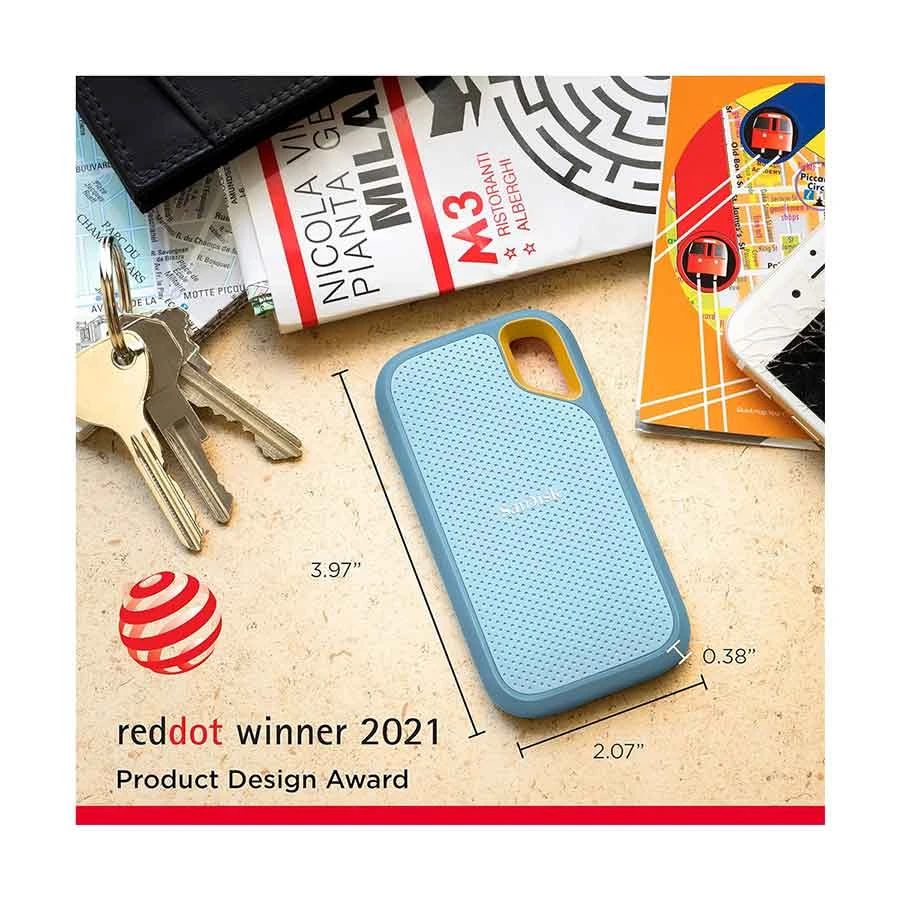 SanDisk 2TB Extreme Sky Blue External SSD Price in Bangladesh | RYANS