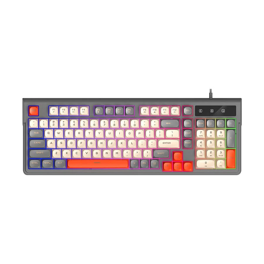 T-WOLF T13 Gray Gaming Keyboard Price in BD | RYANS