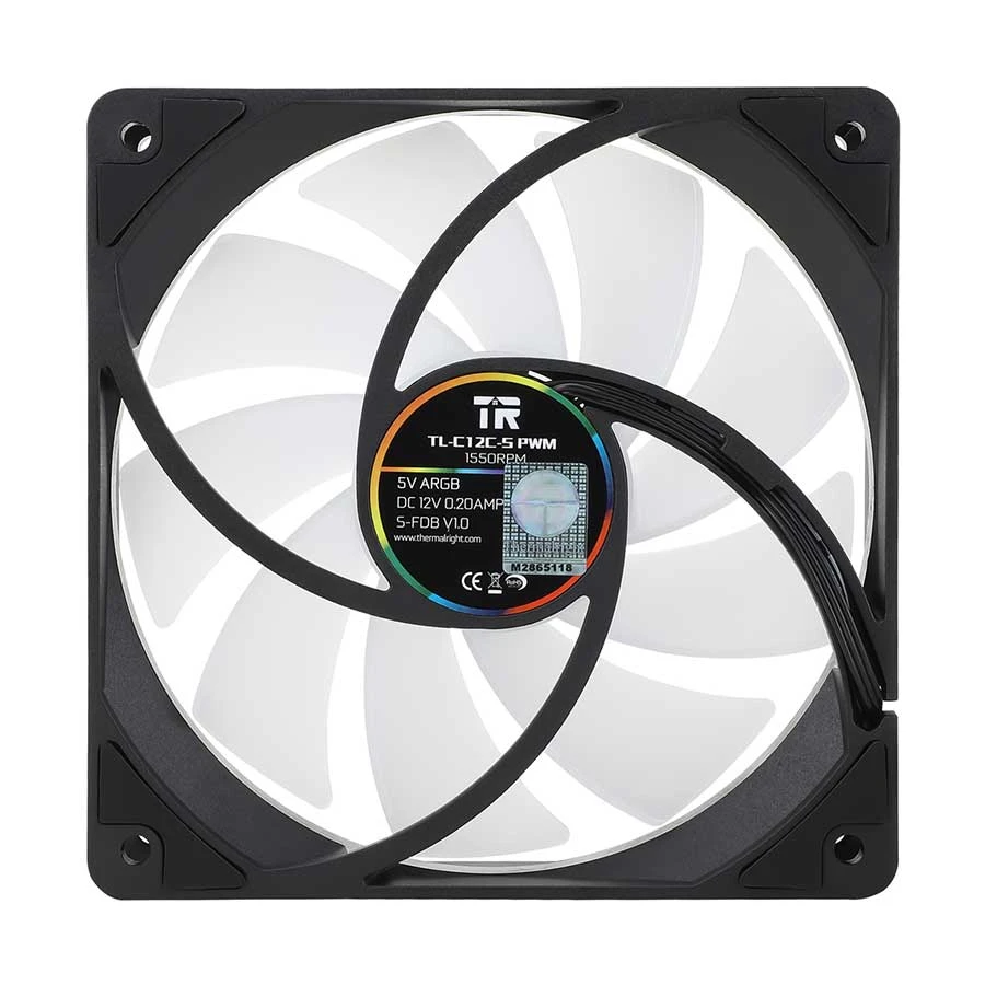 Thermalright TL-C12C-S X3 Black Casing Fan Price in BD|RYANS
