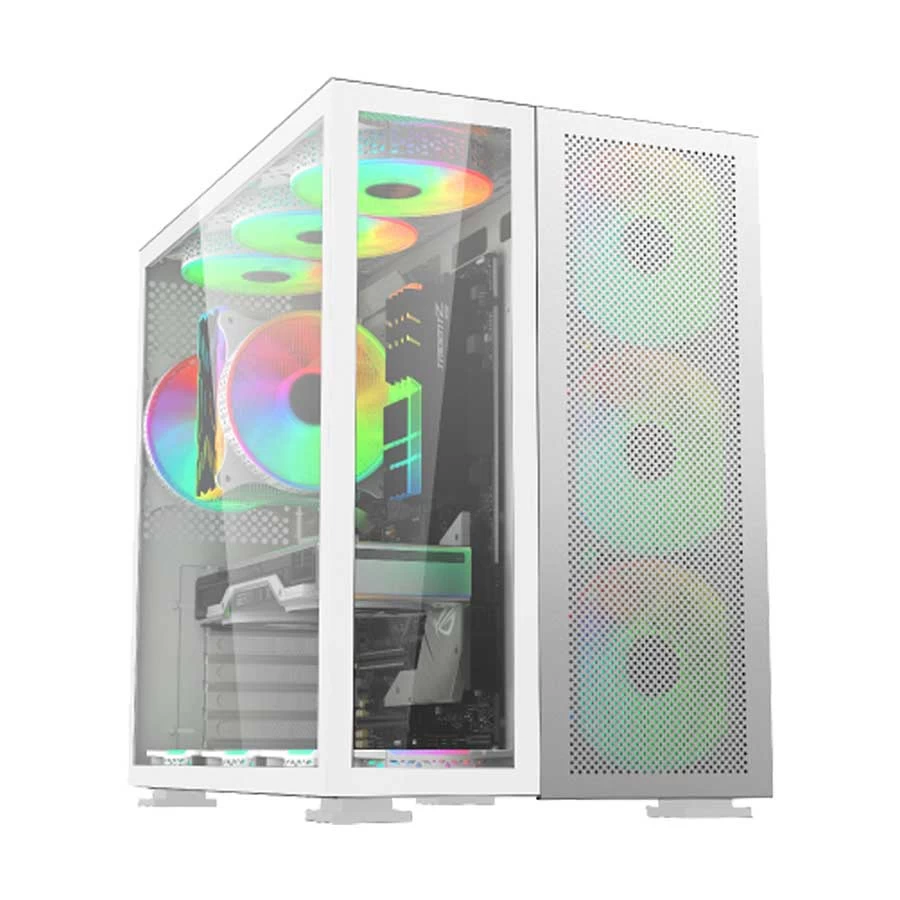 Value Top T5 Full Tower White Casing Price in BD | RYANS