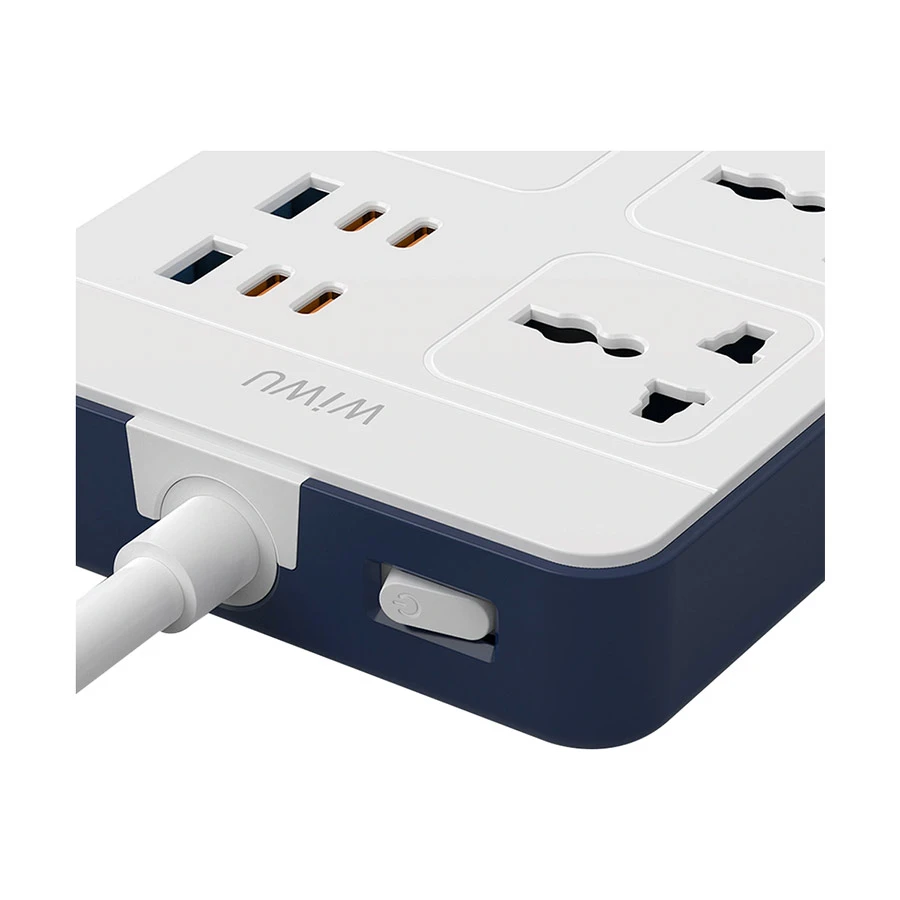 WiWU 3 Pin 5 Port PowerStrip Price in Bangladesh | RYANS