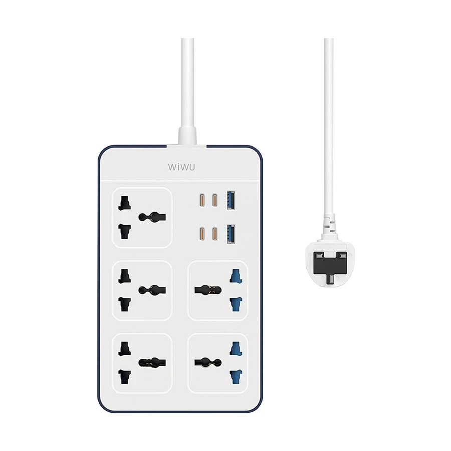 WiWU 3 Pin 5 Port PowerStrip Price in Bangladesh | RYANS